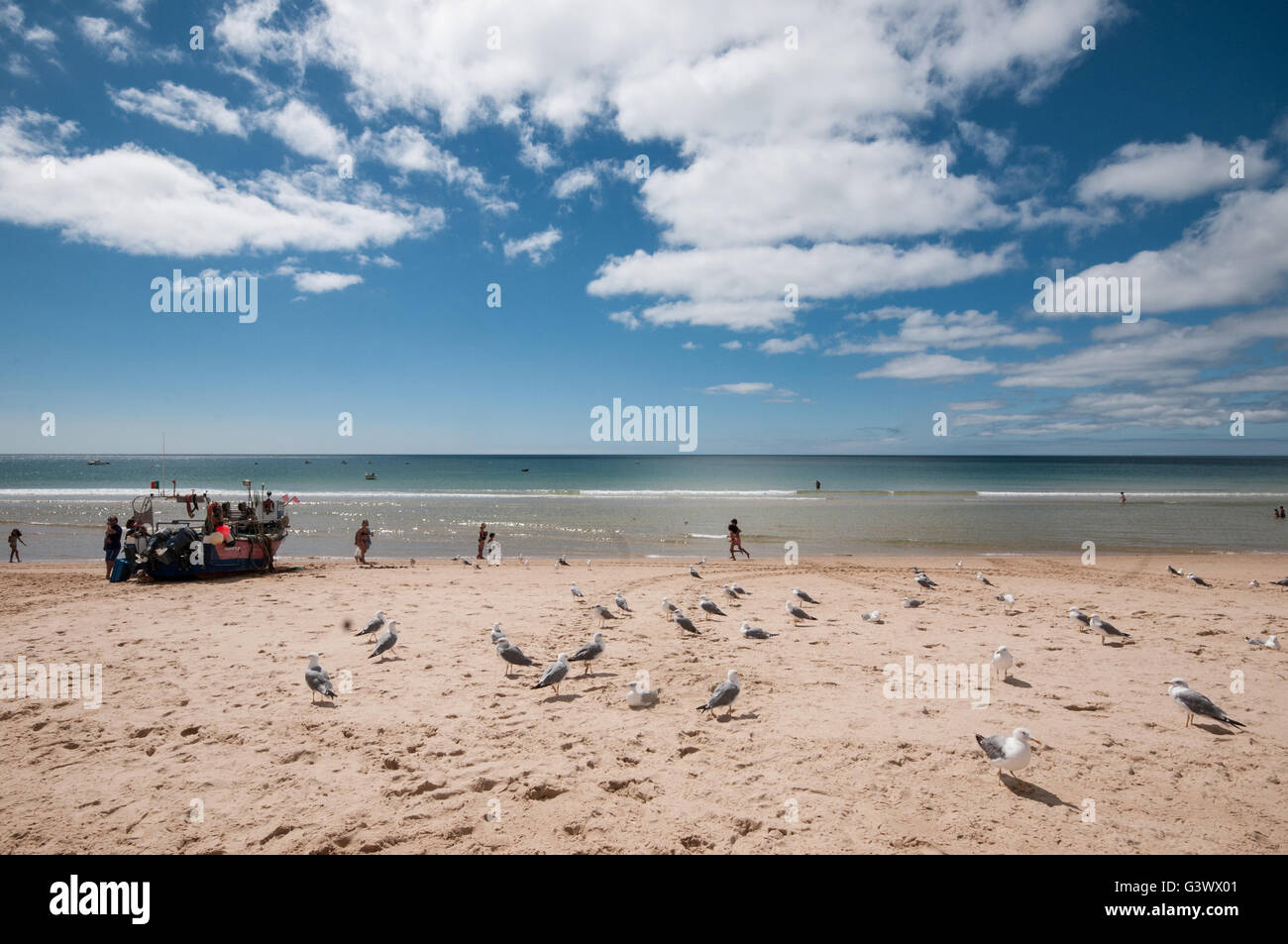 Salema beach algarve portugal europe hi-res stock photography and ...