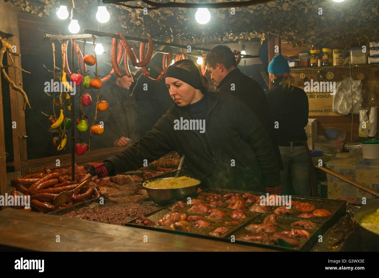 Unhealthy food stall hi-res stock photography and images - Alamy
