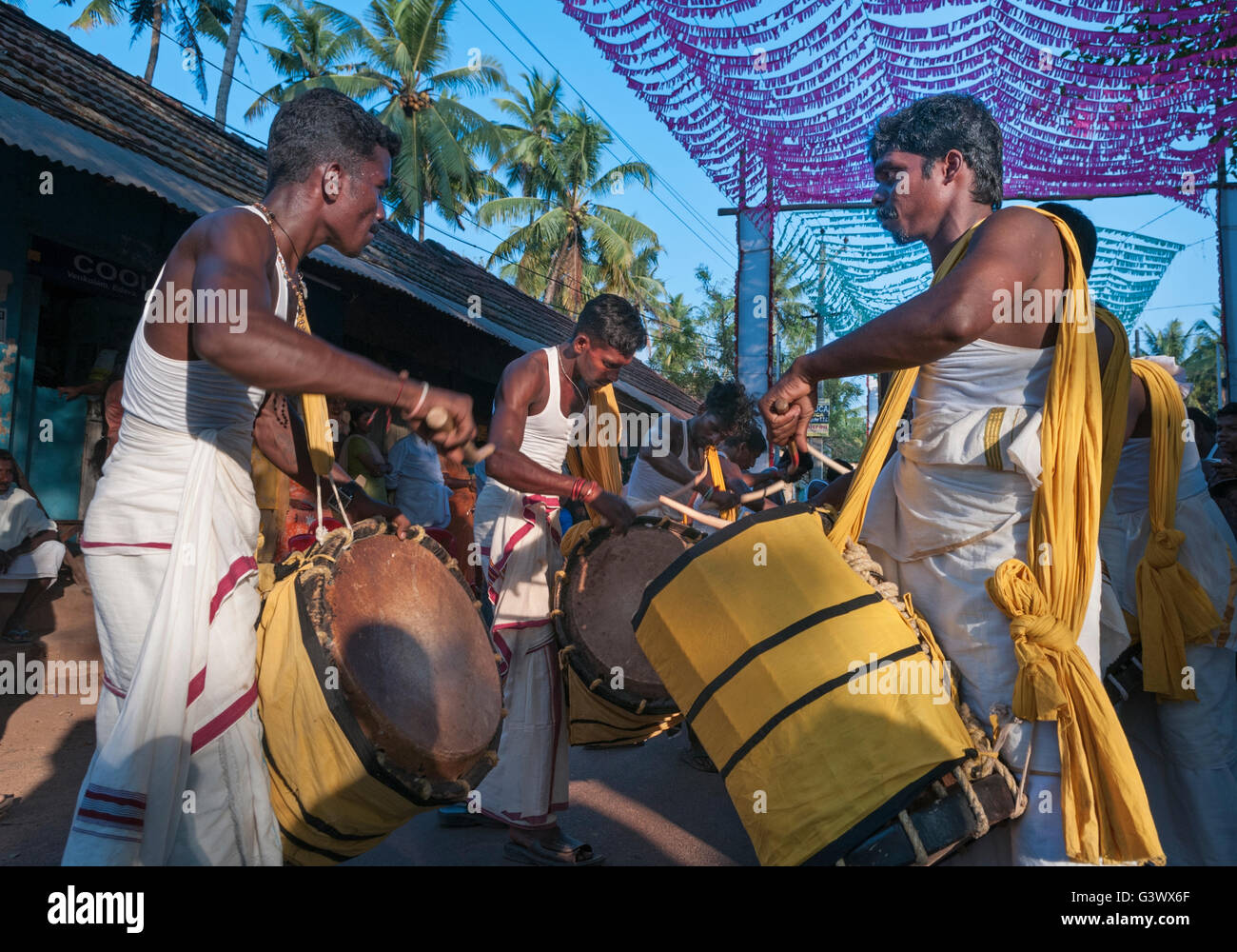 Traditional music performance kerala hi-res stock photography and ...