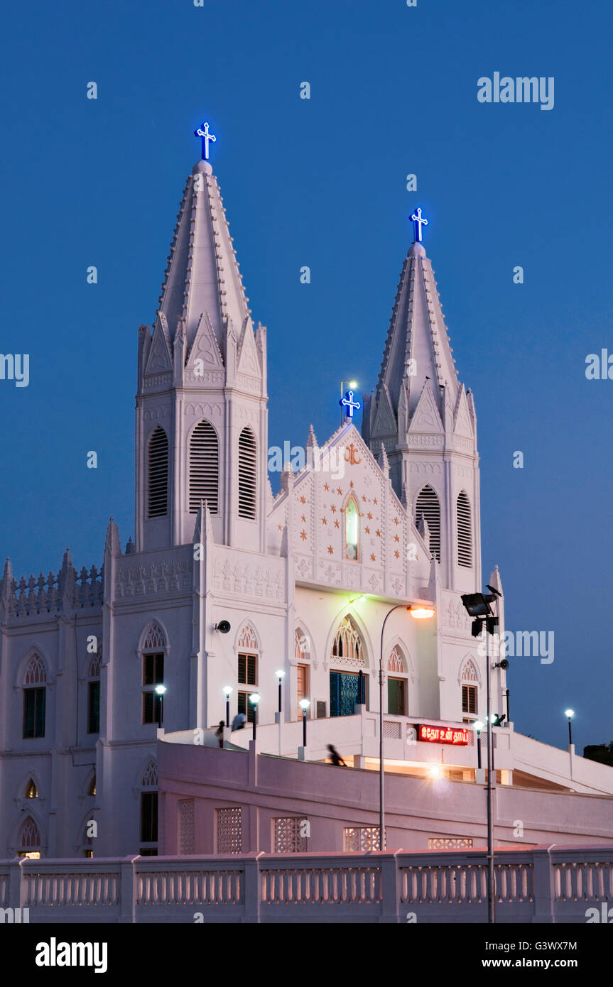 Velankanni church hi-res stock photography and images - Alamy