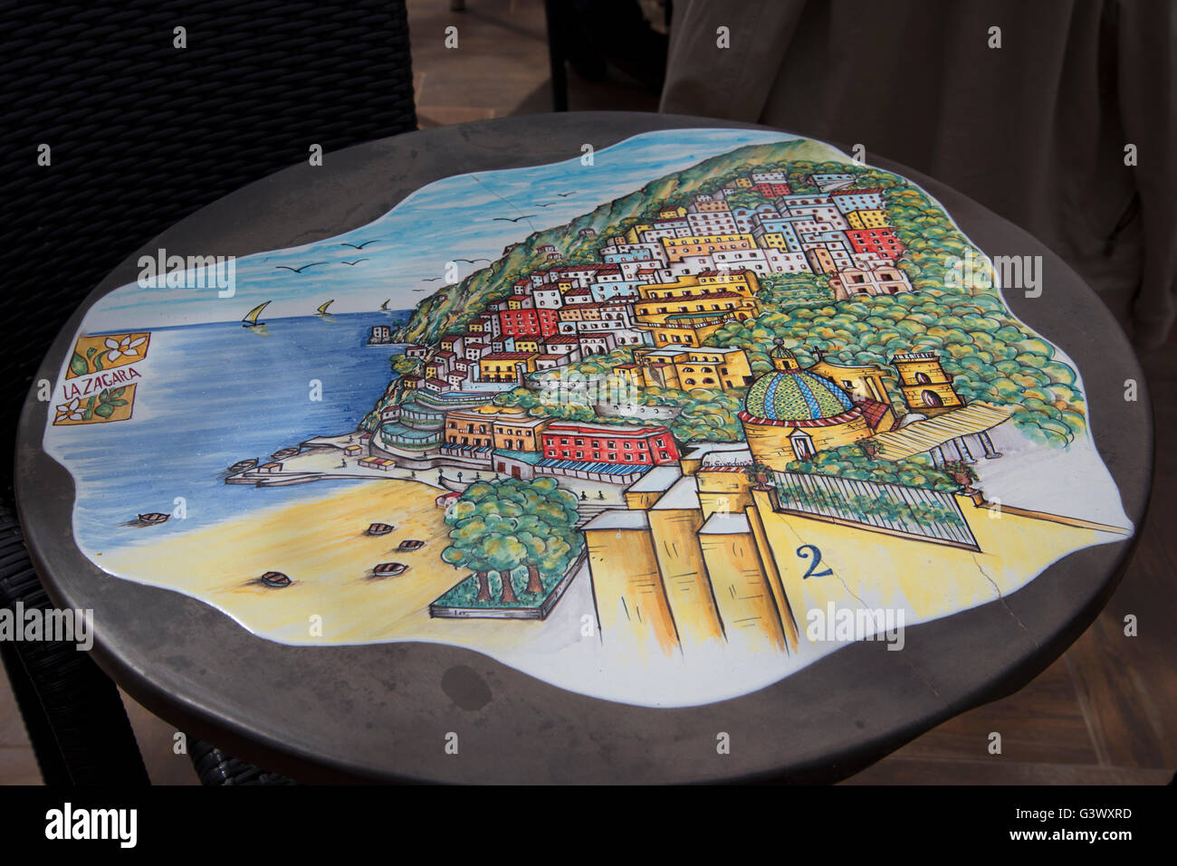The structure of the town of Positano is very original; its buildings ...
