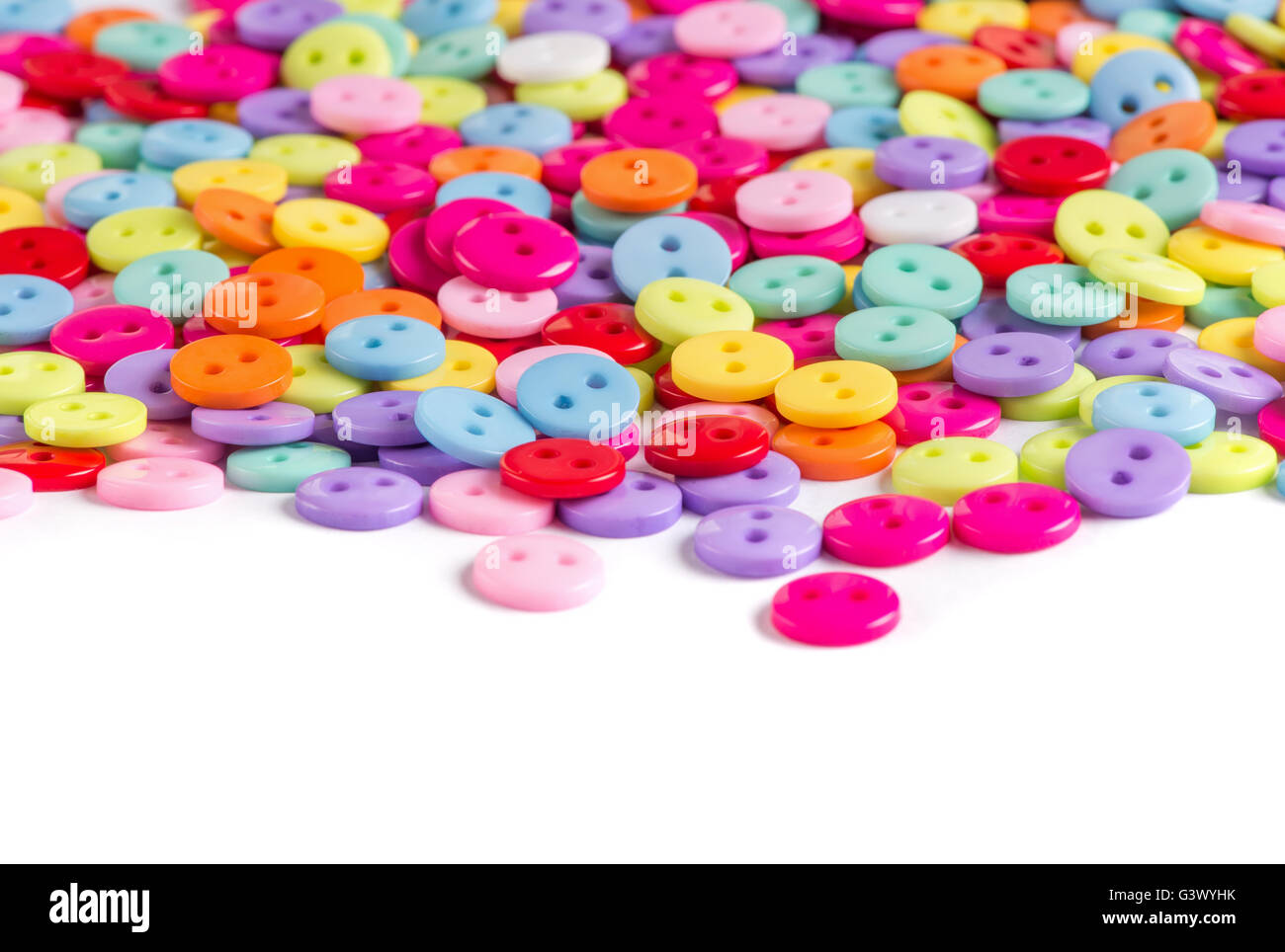 set of different colored buttons Stock Photo - Alamy