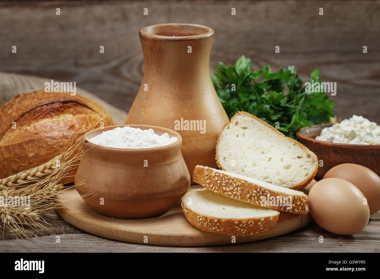 Rustic food shop hi-res stock photography and images - Alamy