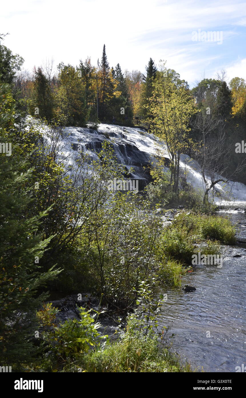 Bond Falls in Paulding, Michigan Stock Photo - Alamy