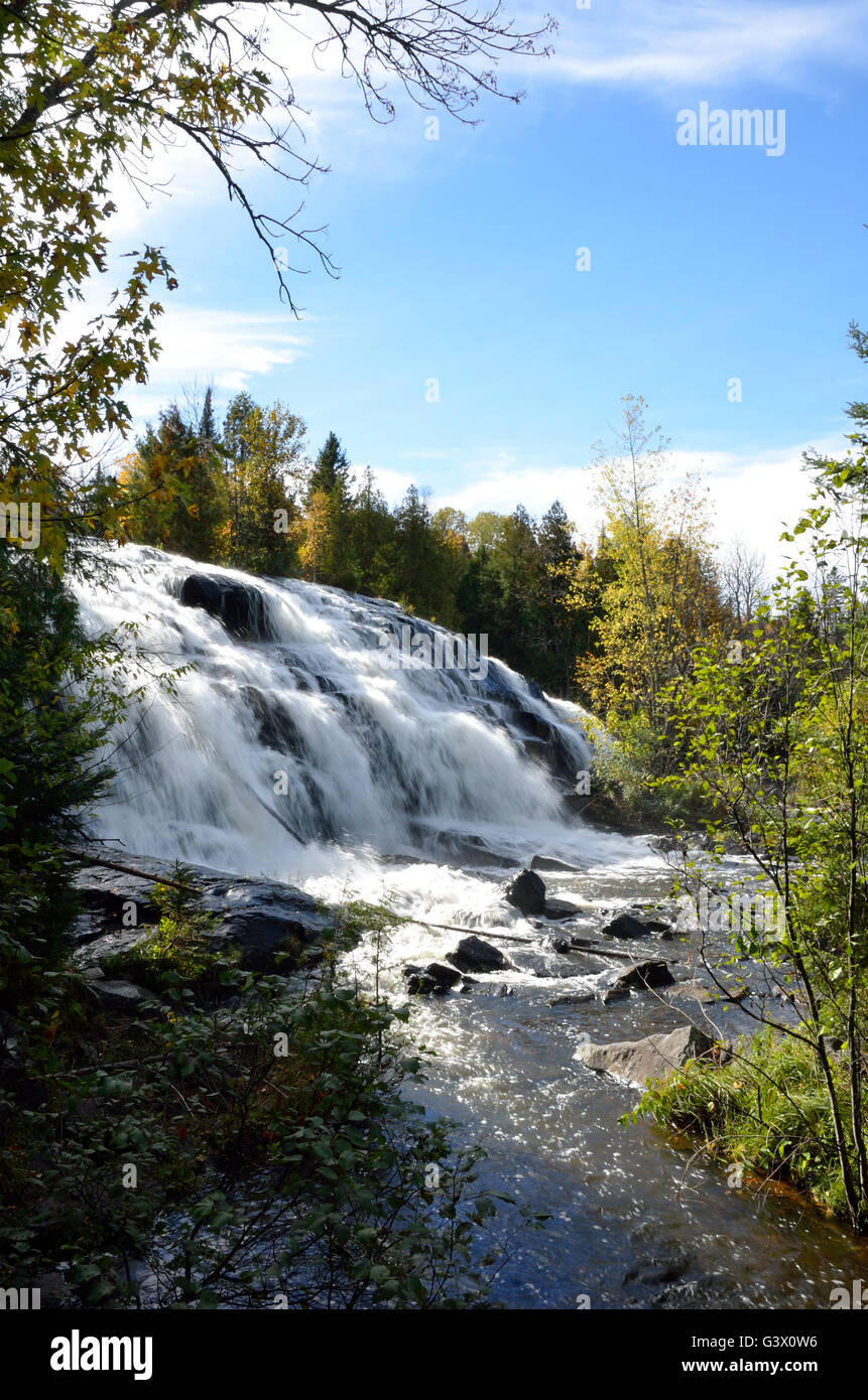 Bond Falls in Paulding, Michigan Stock Photo - Alamy