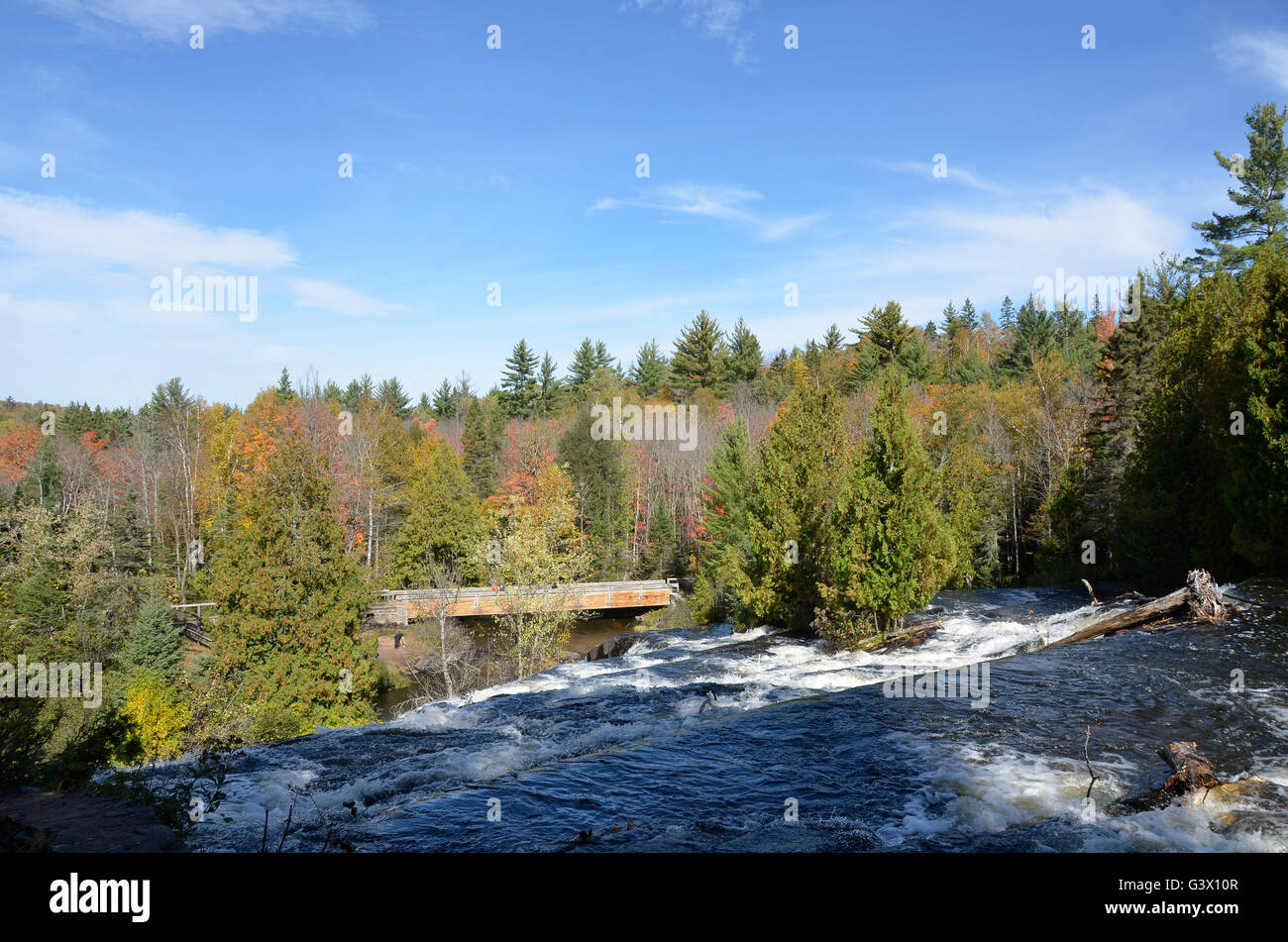 Bond falls scenic site hi-res stock photography and images - Alamy