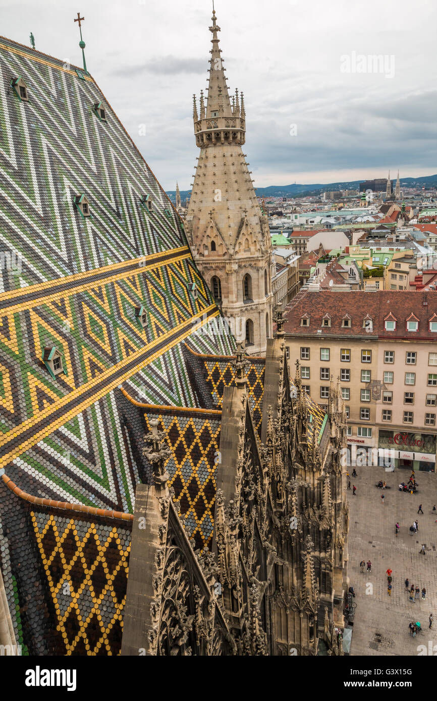 View of Vienna Austria Stock Photo - Alamy