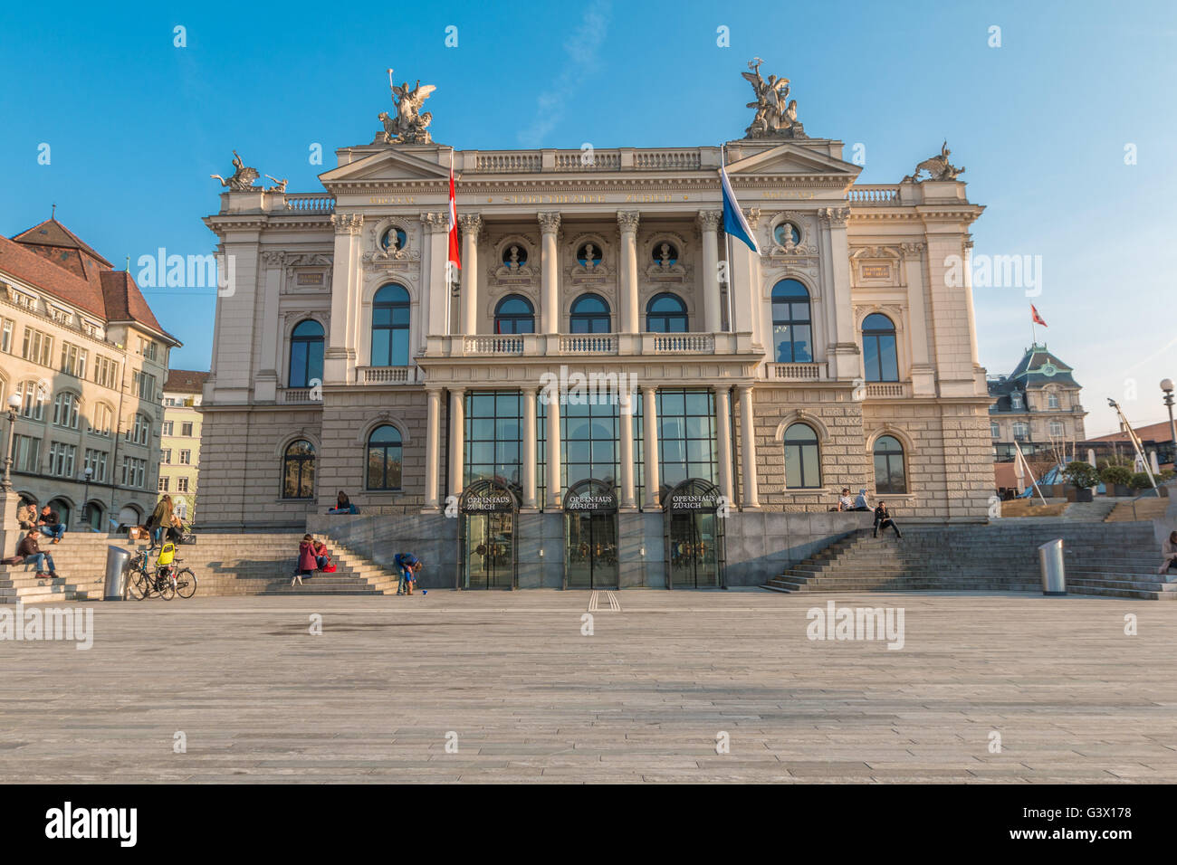 Zurich Opera in Switzerland Stock Photo - Alamy