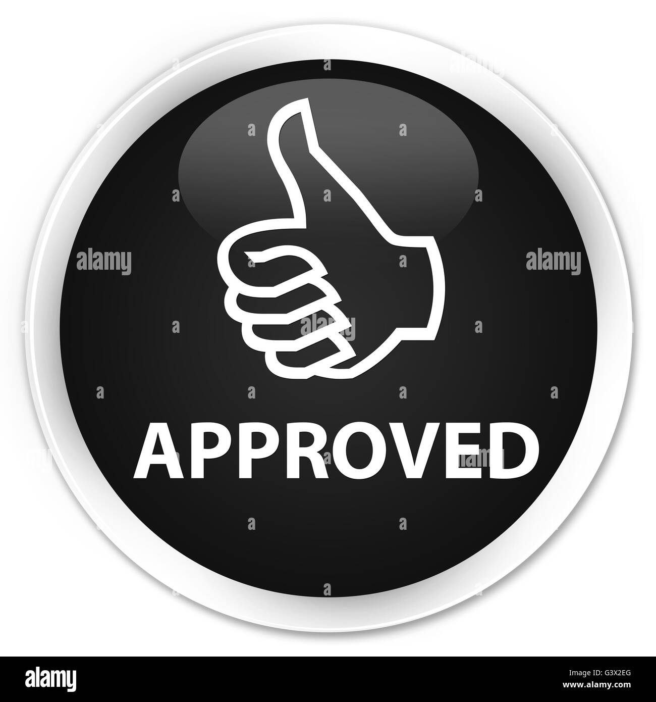 Thumbs up icon hi-res stock photography and images - Alamy