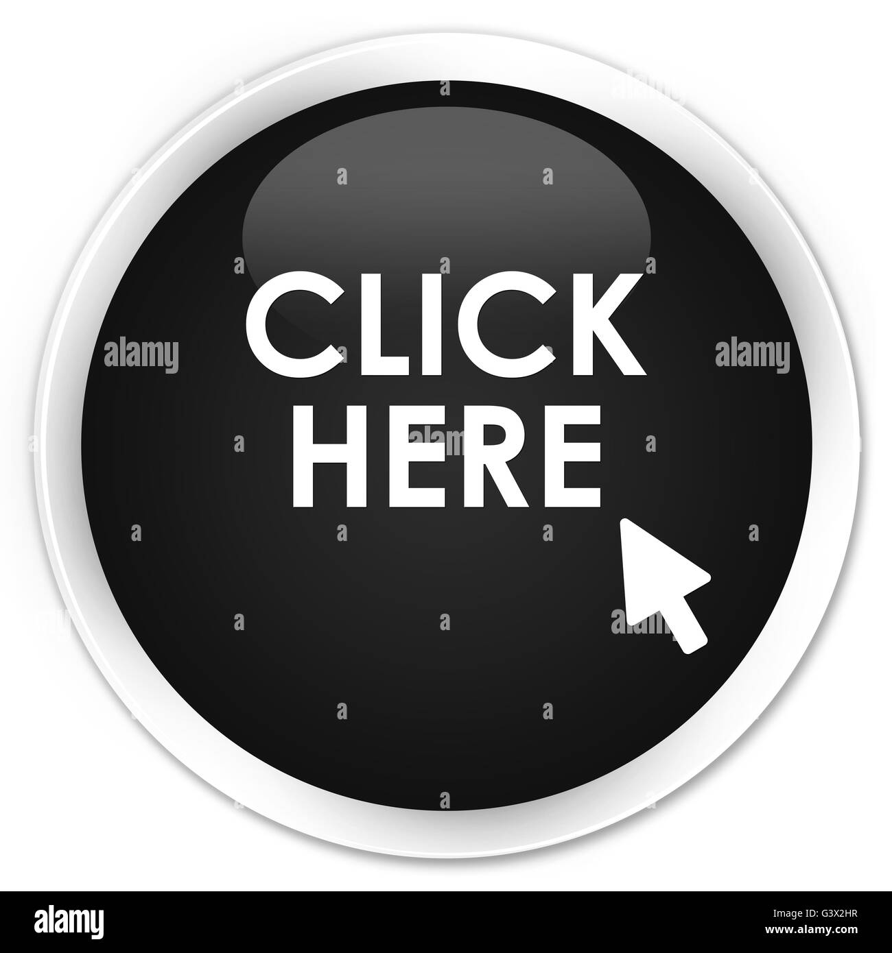 Click cursor Black and White Stock Photos & Images - Alamy