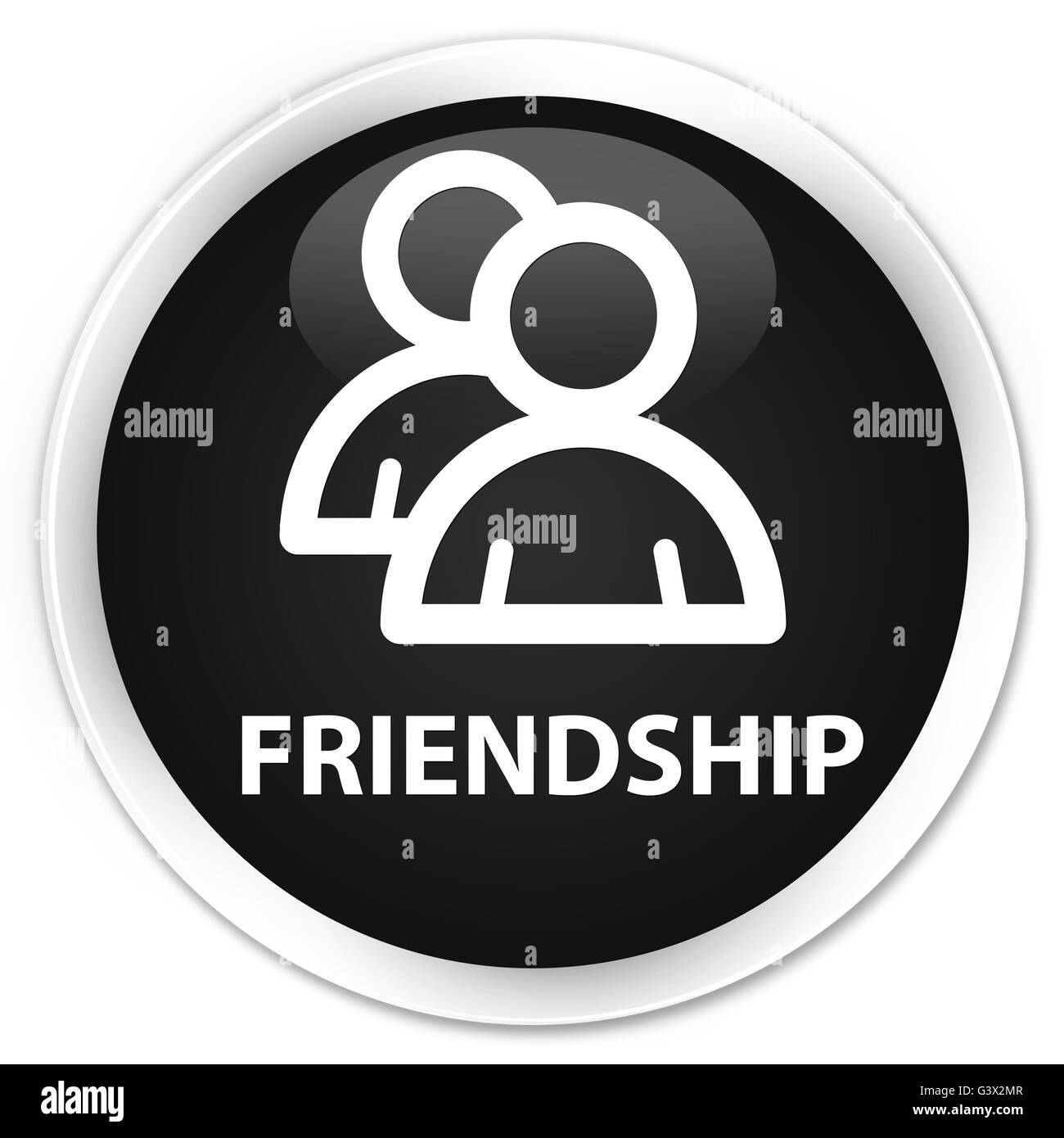 Two Friends Logo Premium Vector | Flat Design Friends Logo Design