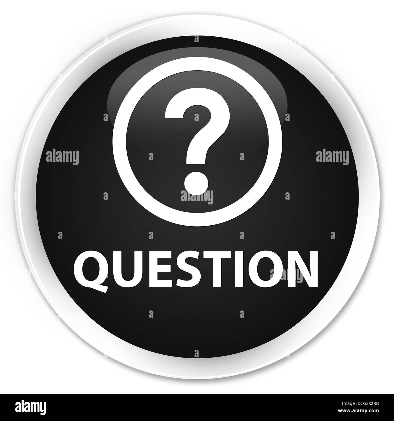 Black question mark Black and White Stock Photos & Images - Alamy