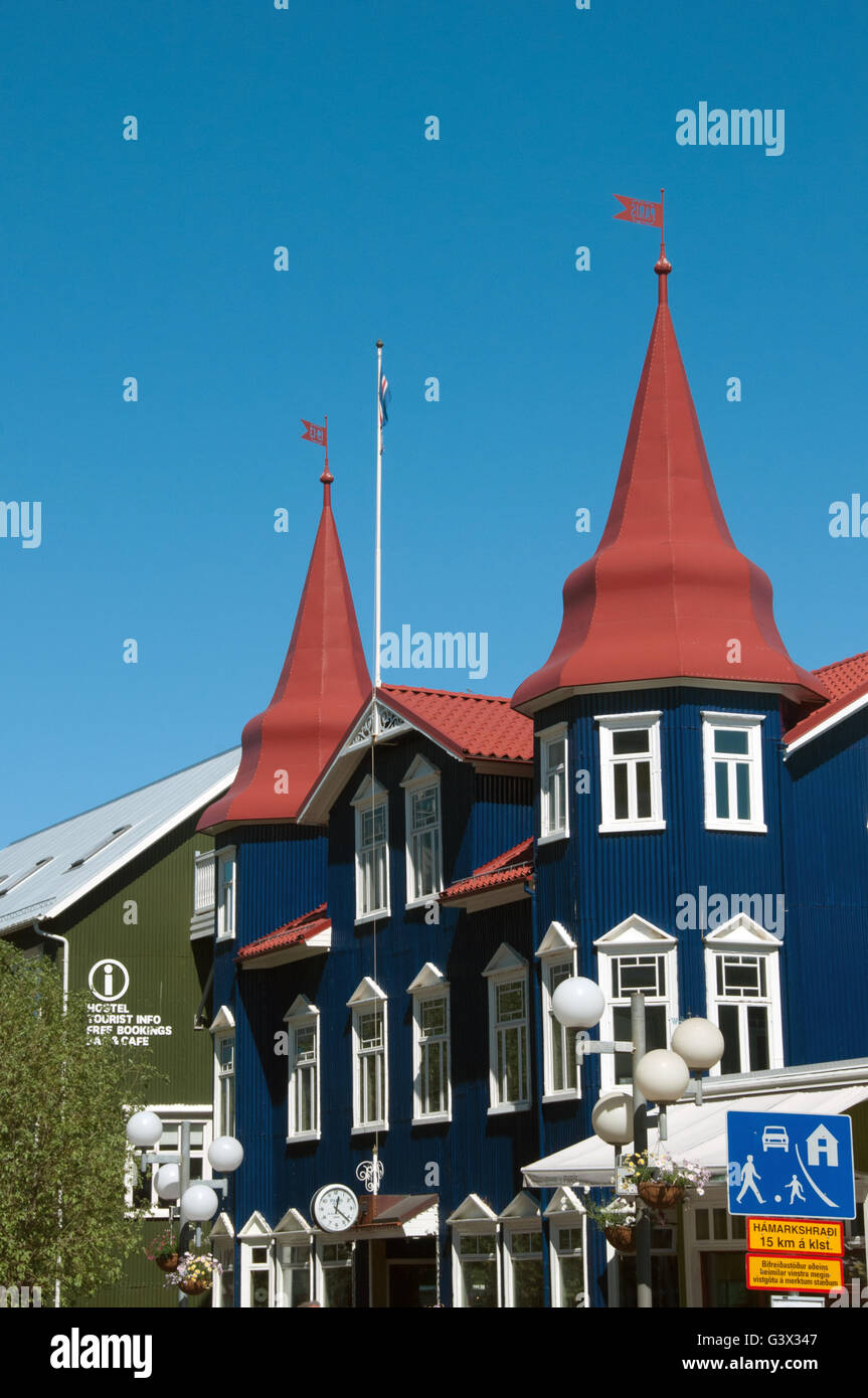 City of Akureyri Iceland Stock Photo - Alamy