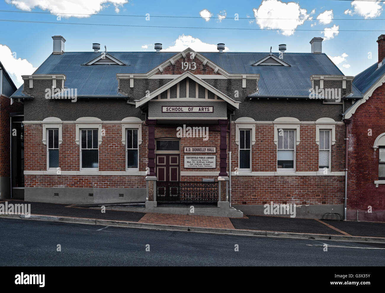 tenterfield school of arts, now library in new south wales australia ...