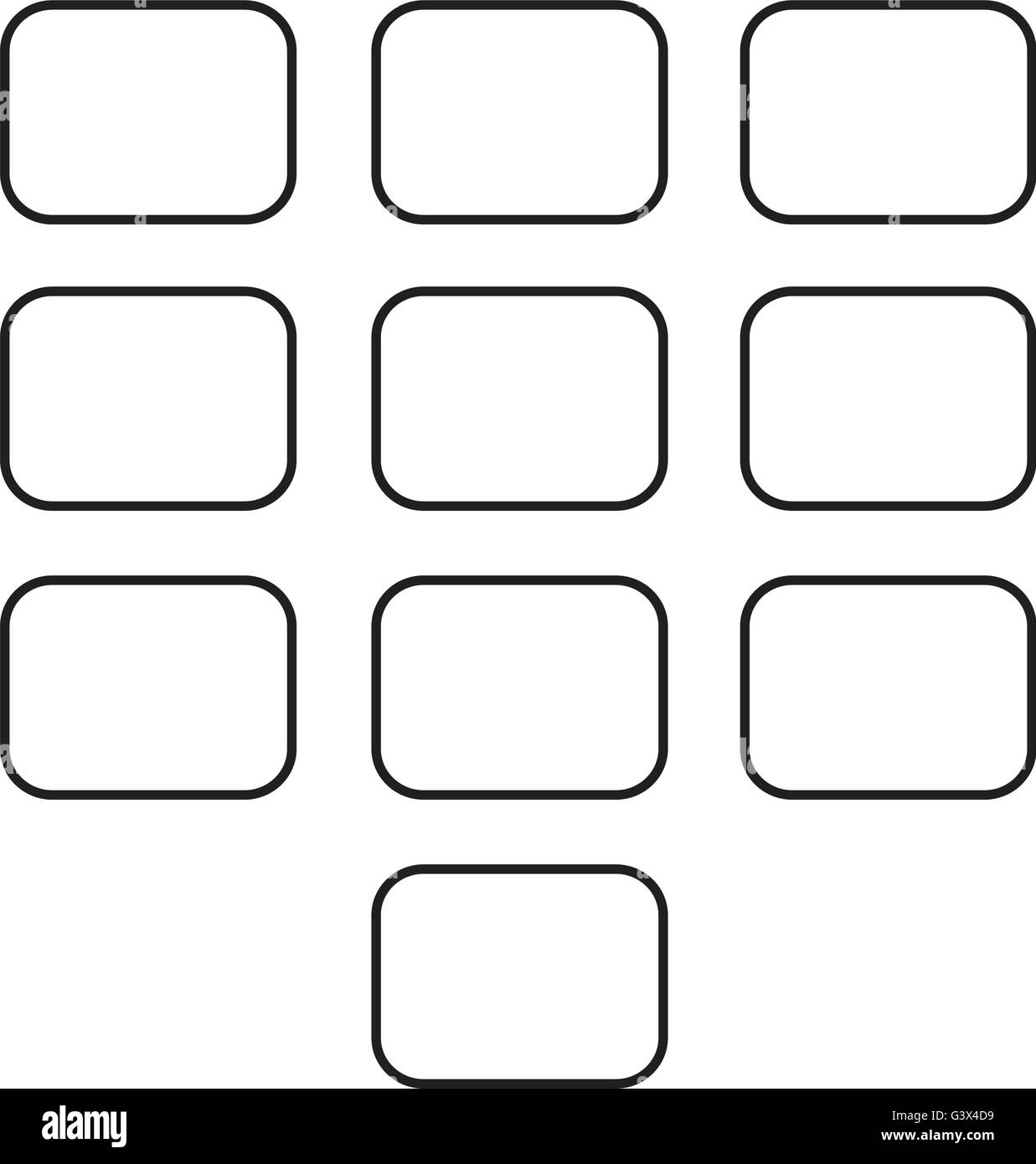 keypad icon illustration design Stock Vector Image & Art - Alamy