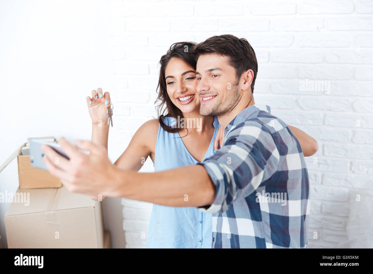 Young couple making love hi-res stock photography and images - Alamy