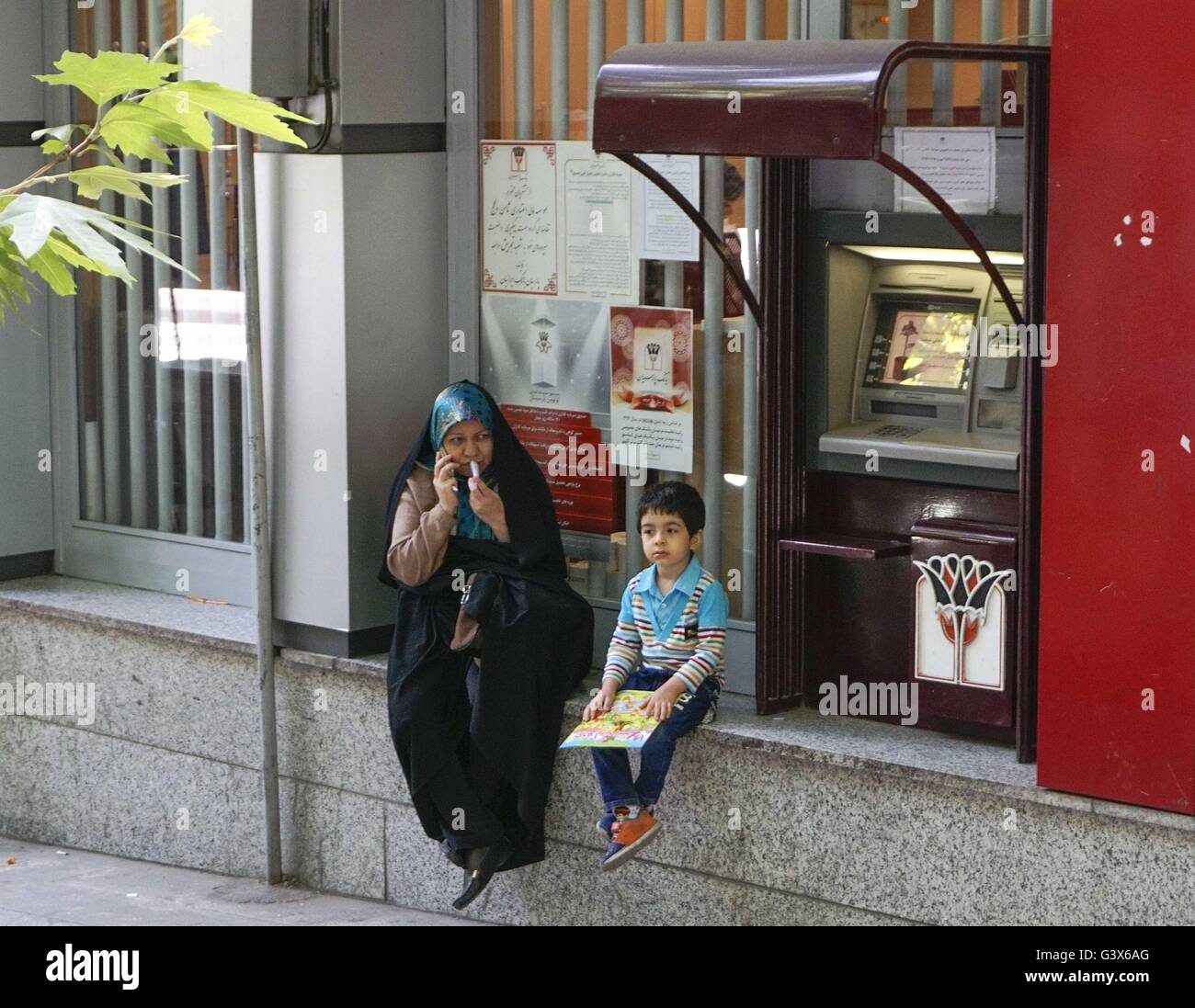 Mother atm machine hi-res stock photography and images - Alamy