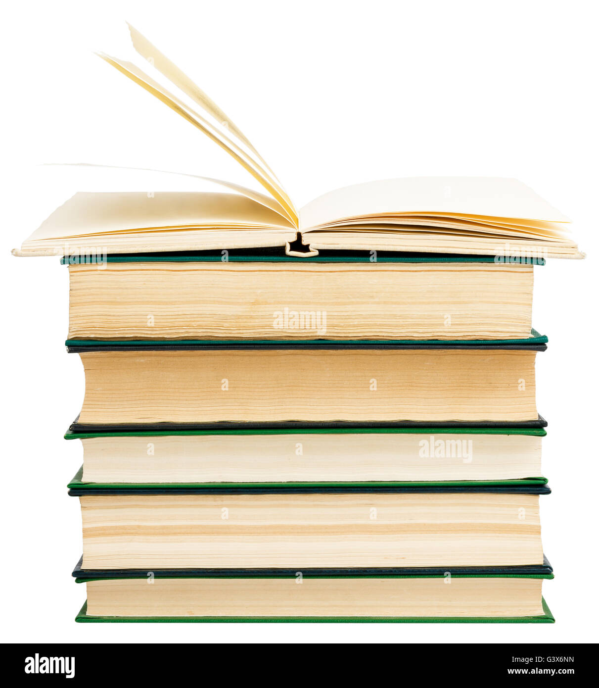 Stack of books Stock Photo - Alamy