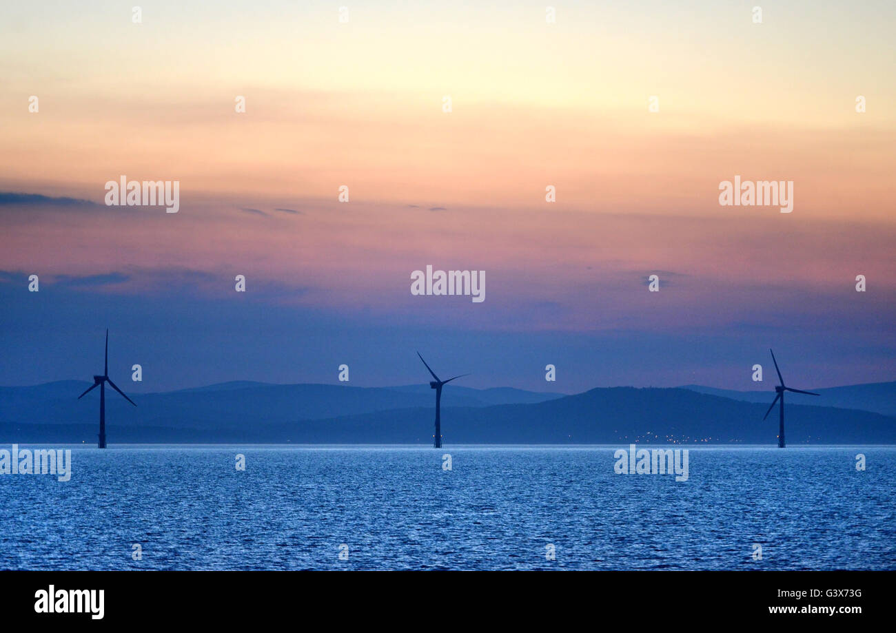 Offshore wind turbines hi-res stock photography and images - Alamy