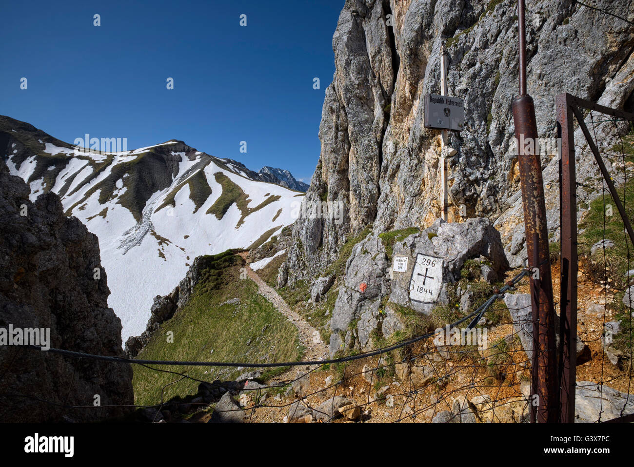 Border between austria and germany hi-res stock photography and images ...