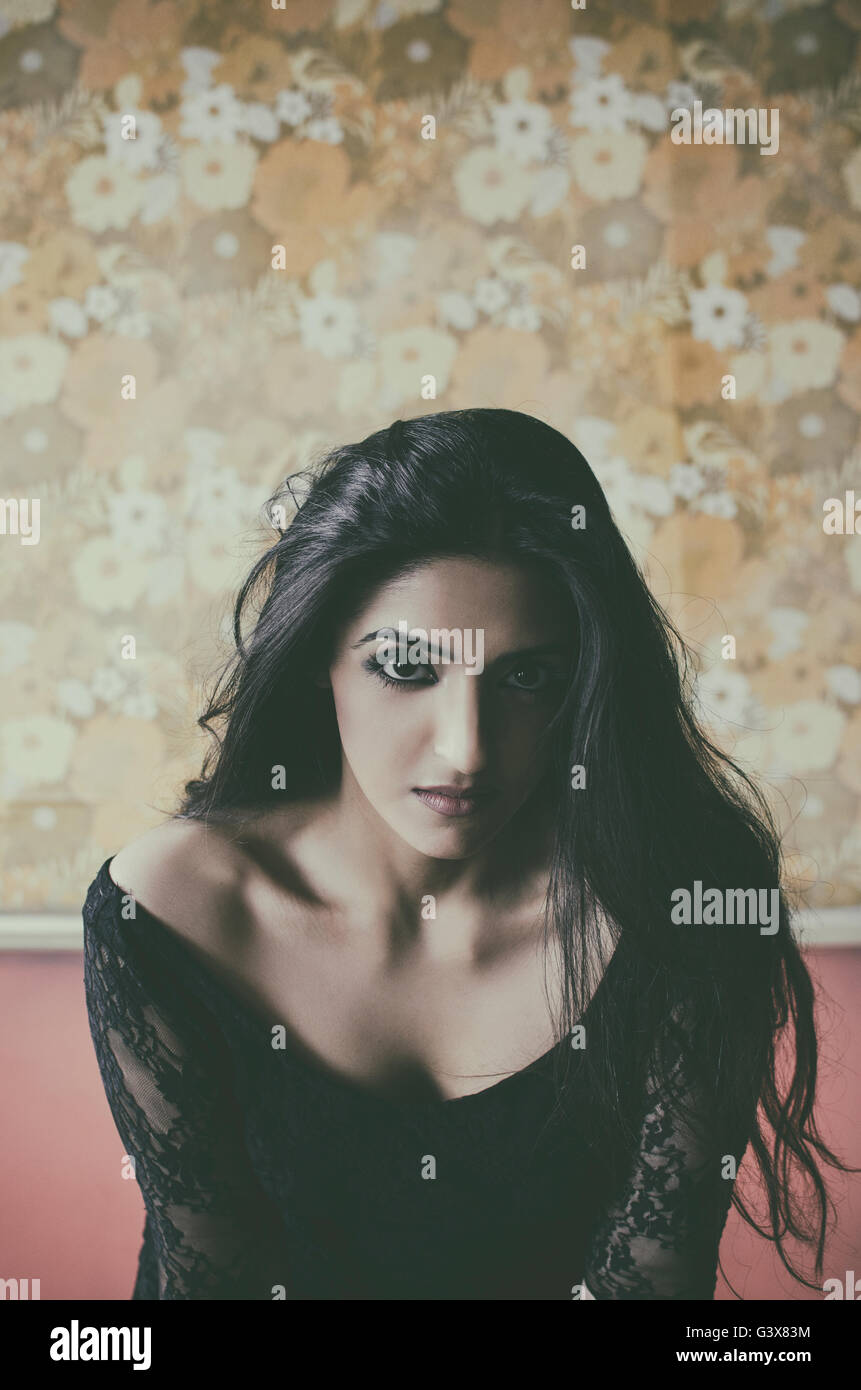 Portrait of a beautiful Asian woman Stock Photo - Alamy