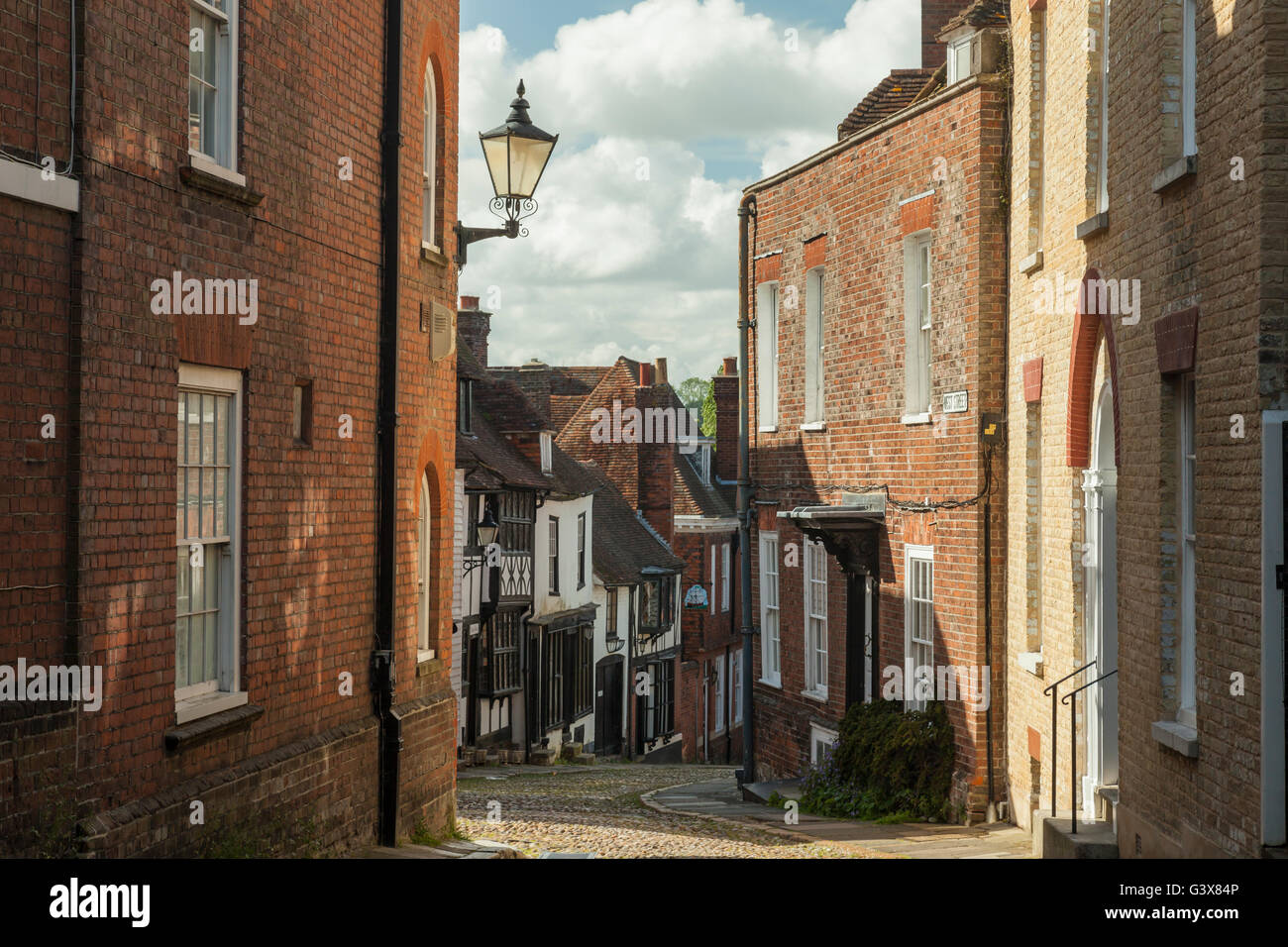 Spring afternoon on West Street in Rye Stock Photo - Alamy