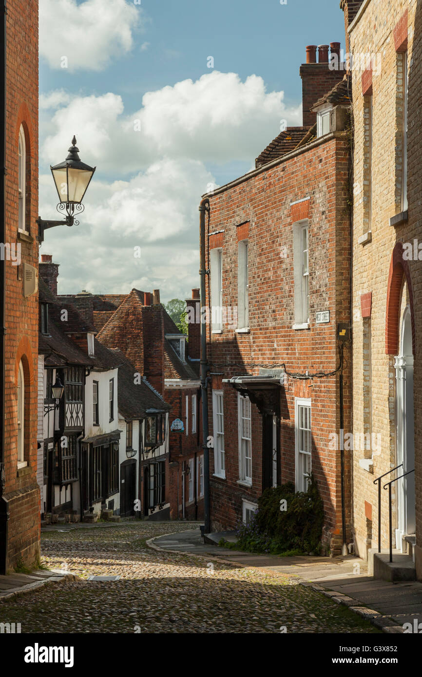 Spring afternoon on West Street in Rye, England Stock Photo - Alamy