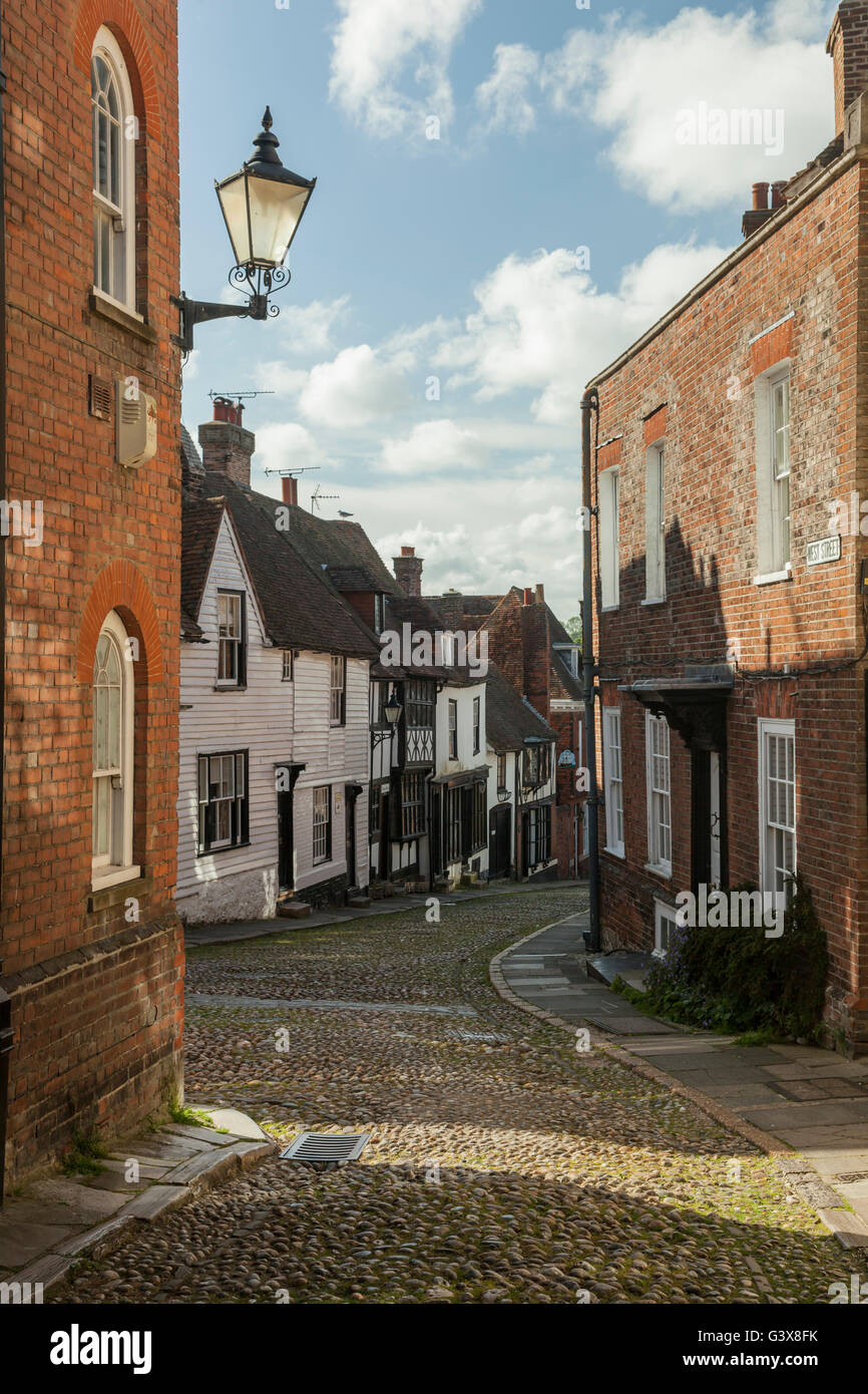 Spring afternoon on West Street in Rye Stock Photo - Alamy