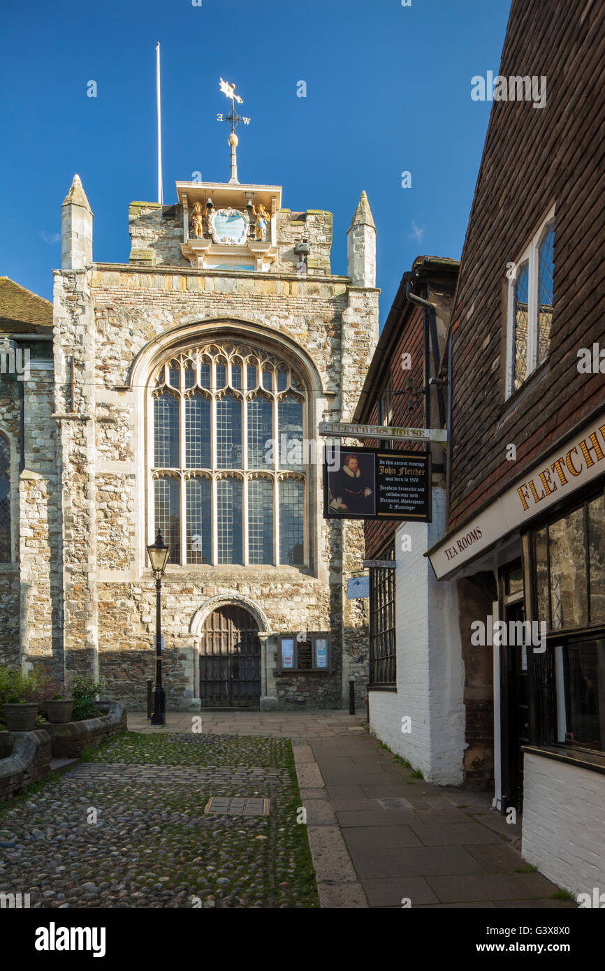 St Mary's church on Lion Street in Rye, England Stock Photo - Alamy