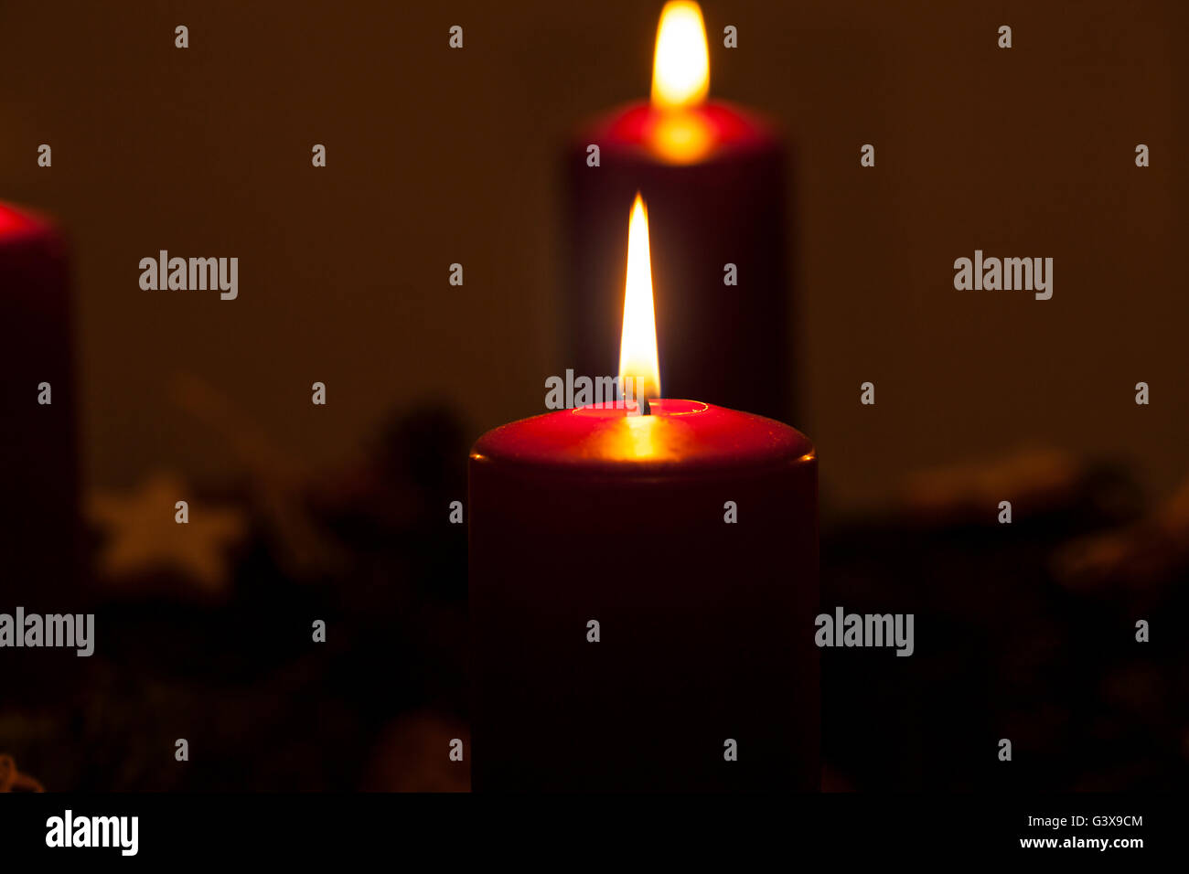 Advent mood lighting hi-res stock photography and images - Alamy
