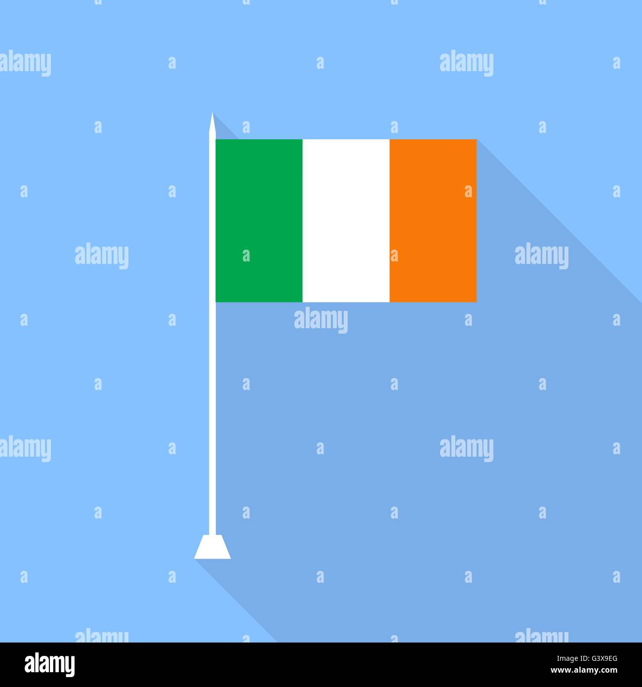 Ireland flag hi-res stock photography and images - Alamy