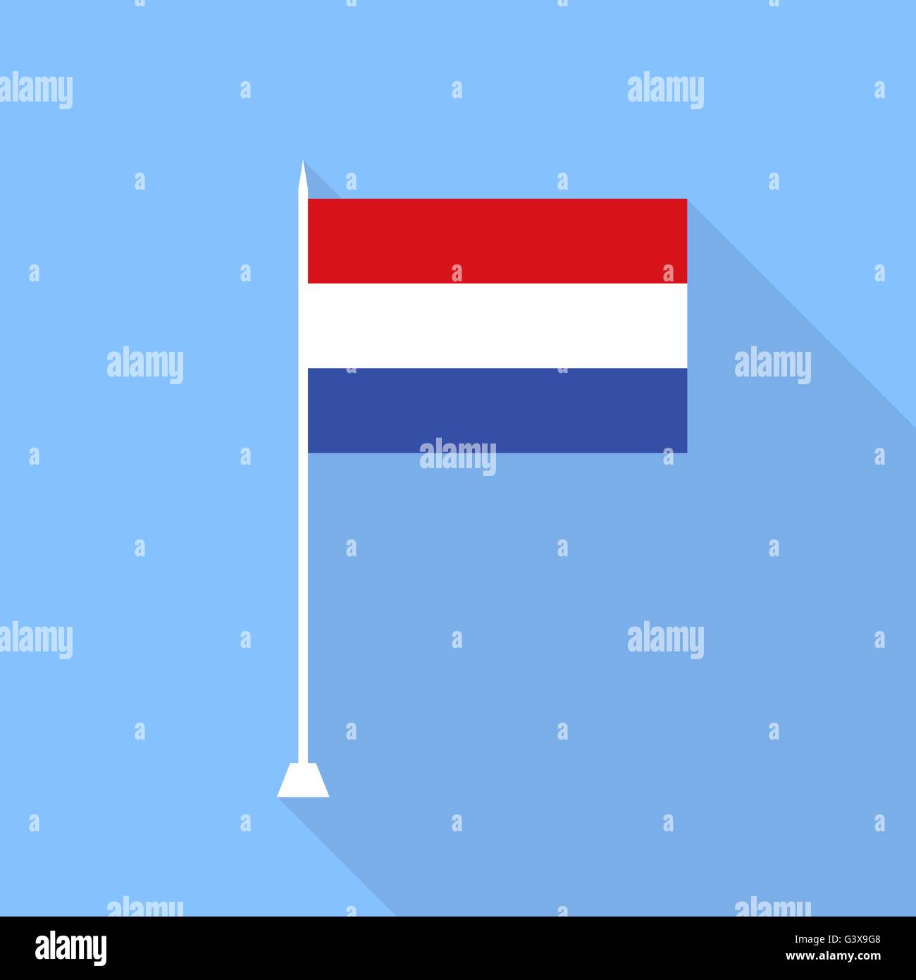 Netherlands flag. Vector illustration Stock Vector Image & Art - Alamy