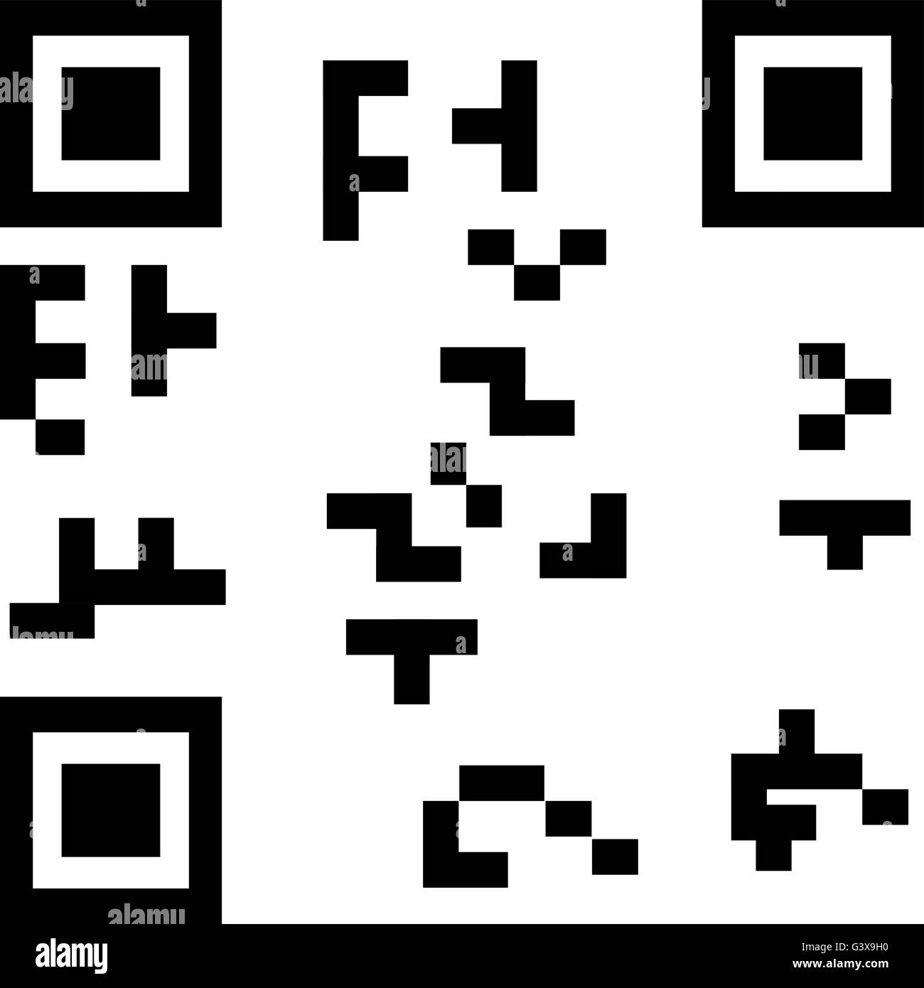 QR code . Vector illustration Stock Vector Image & Art - Alamy