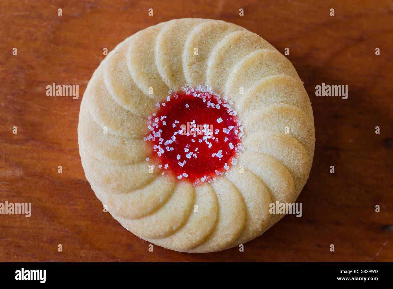 Old fashion favorite cookies with cream and jam filling Stock Photo - Alamy