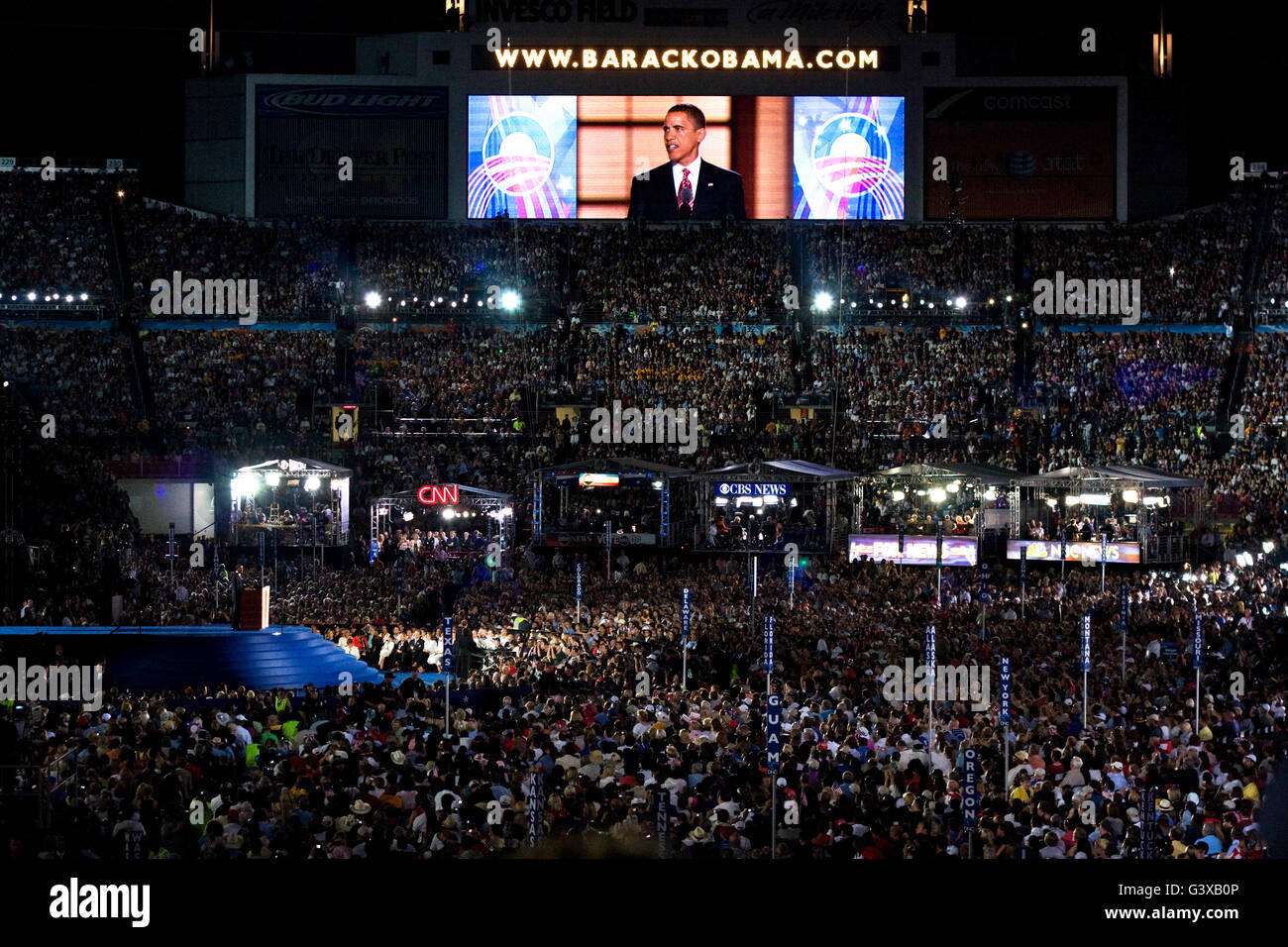 Democratic national convention 2008 hi-res stock photography and images ...
