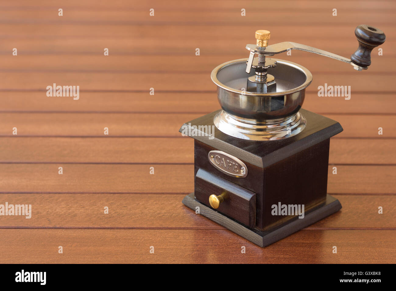 Wooden coffee machine hi-res stock photography and images - Alamy