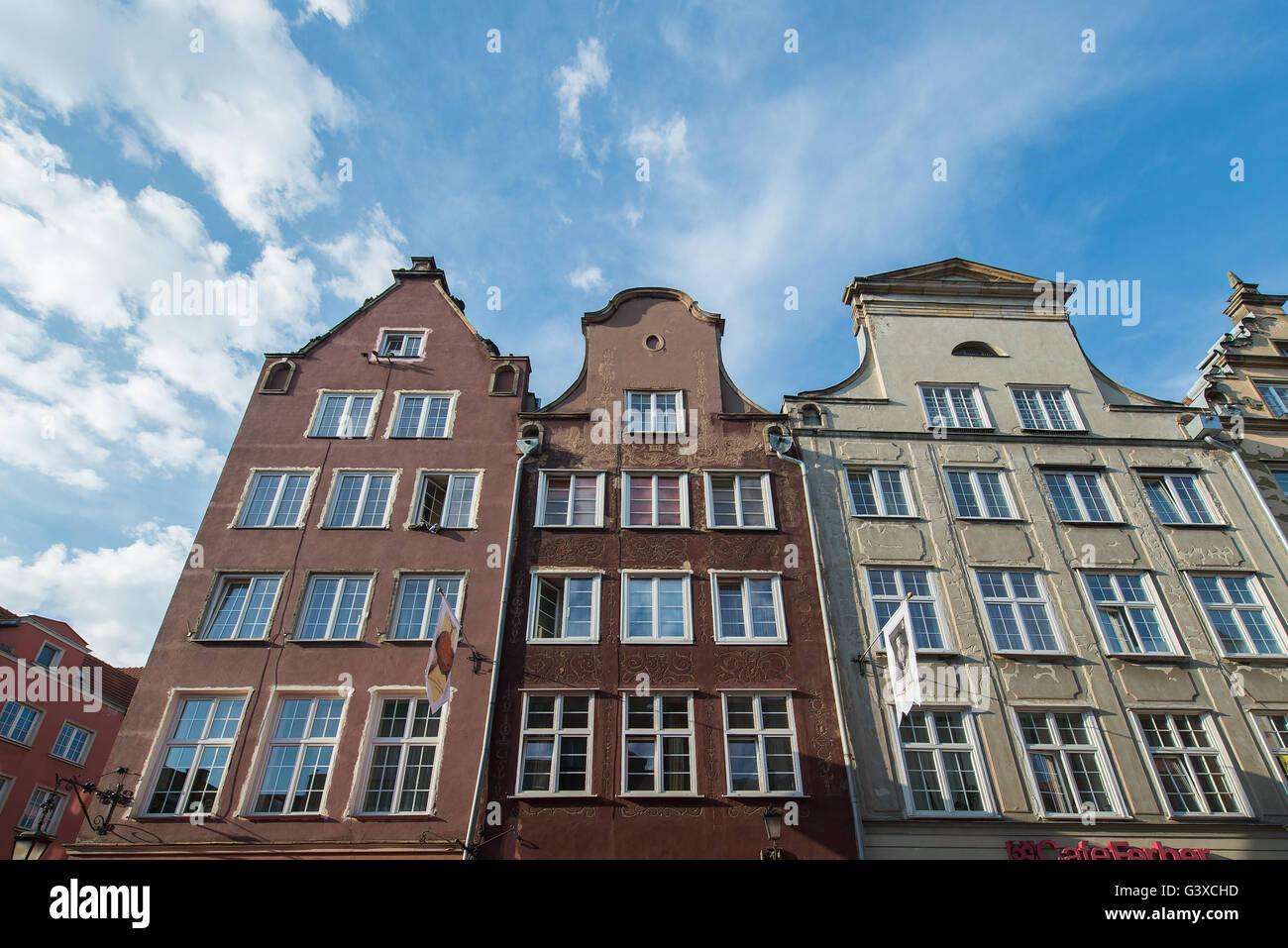 Traditional buildings in Gdansk Stock Photo - Alamy
