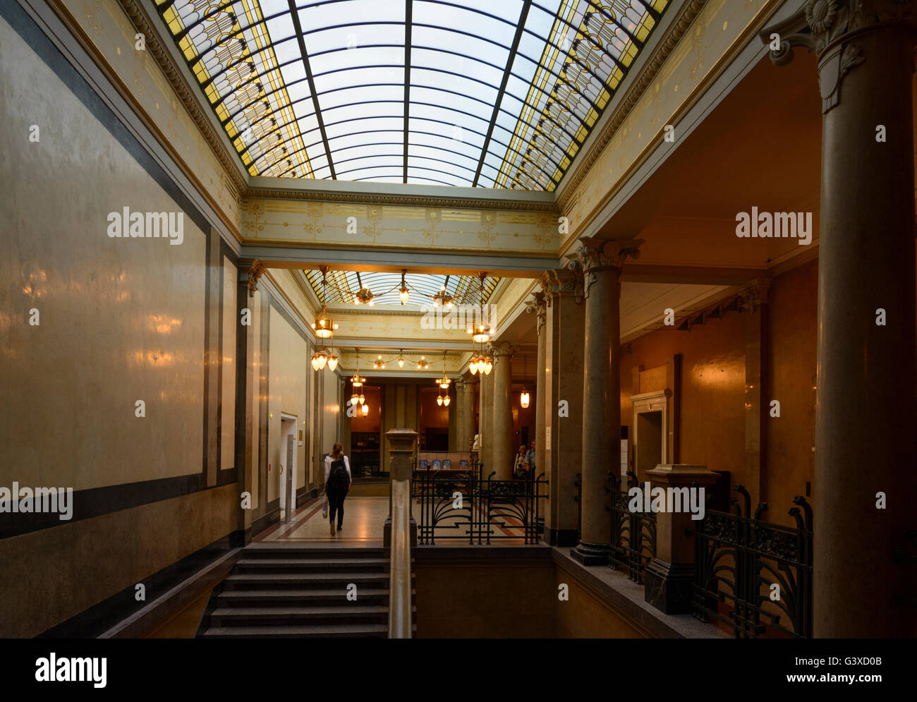 University library, Germany, Baden-Württemberg, Kurpfalz, Heidelberg ...