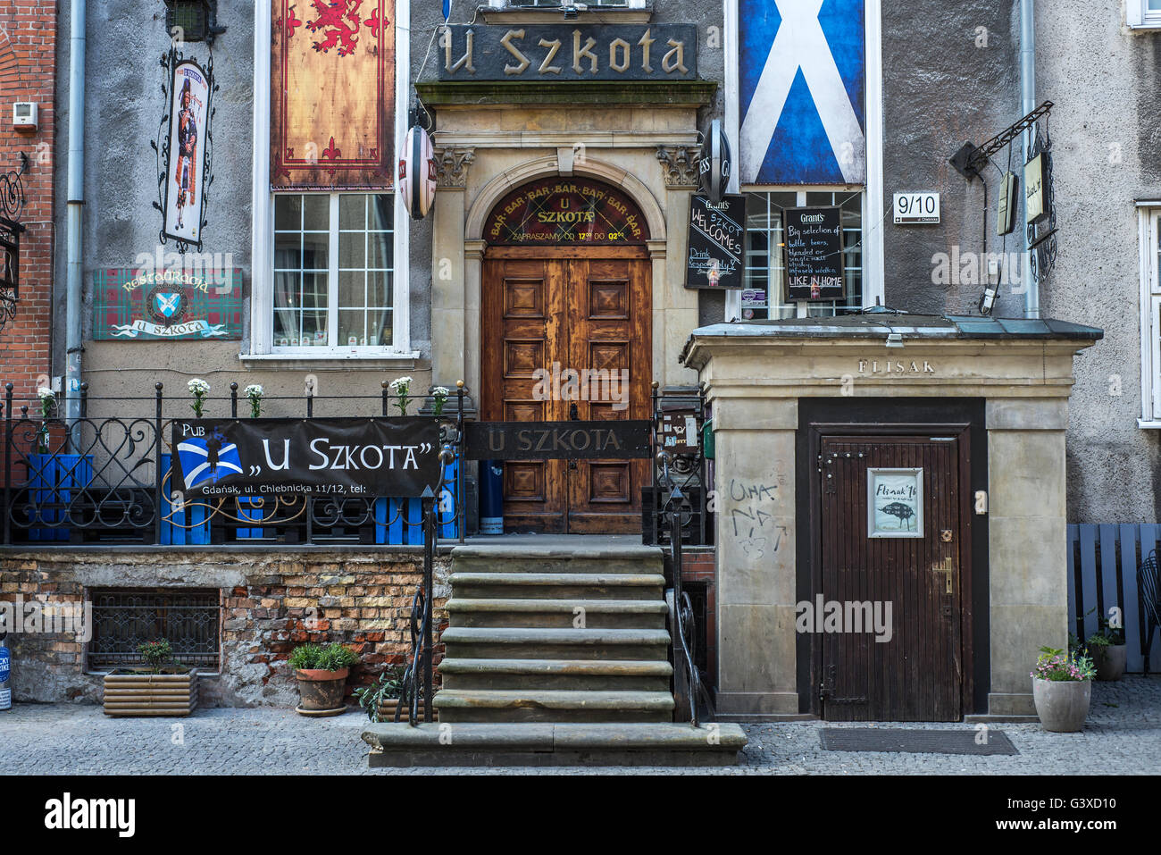 Traditional pub in Gdansk Stock Photo - Alamy