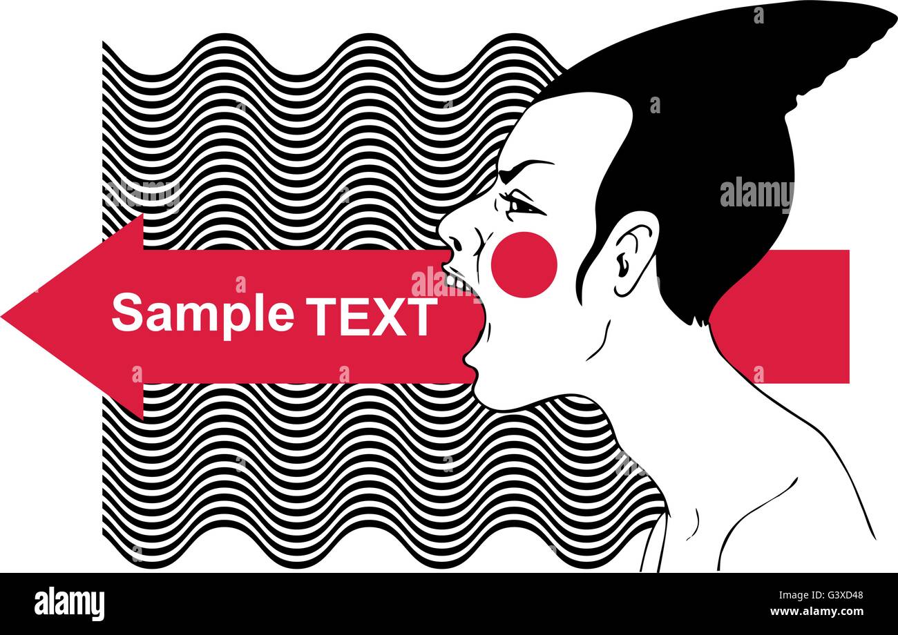 Shout out Stock Vector Images - Alamy