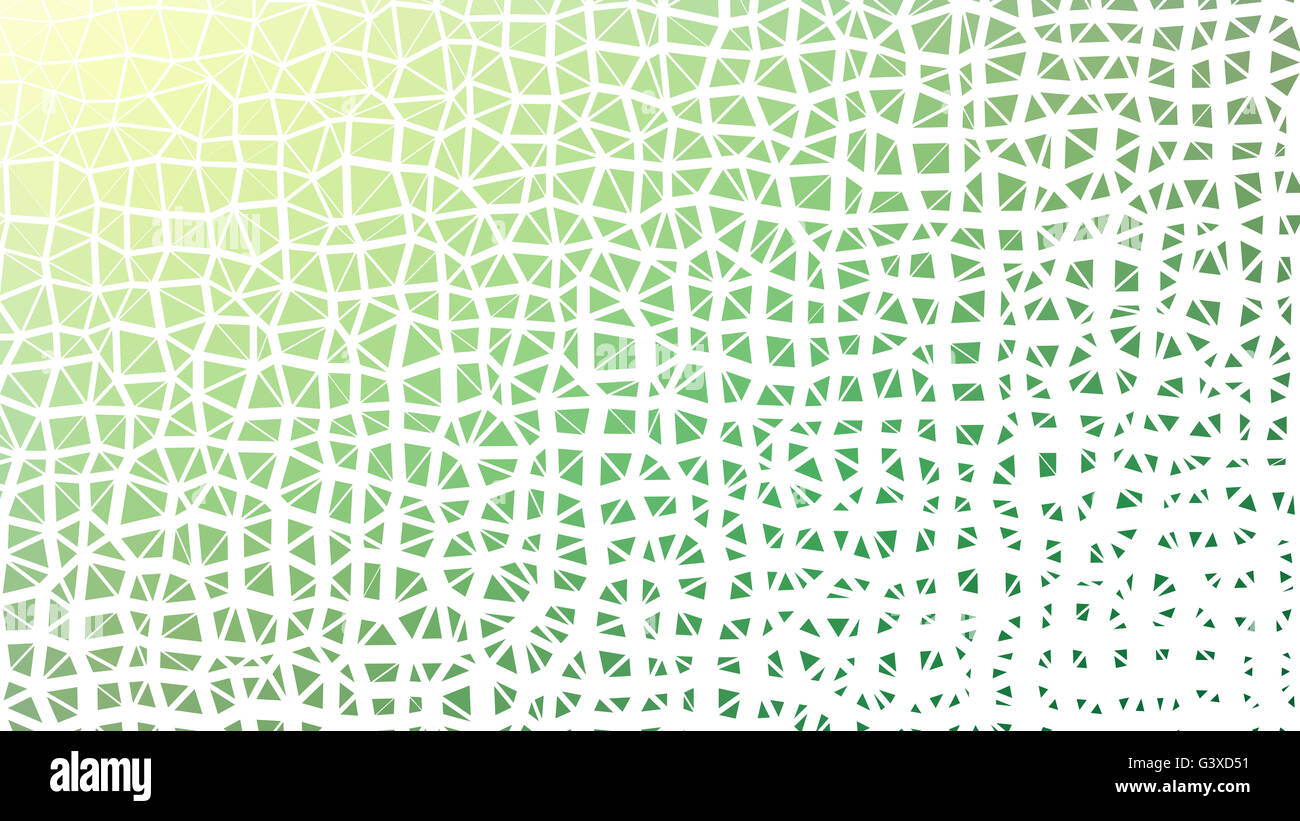 Abstract green gradient lowploly of many triangles background for use ...