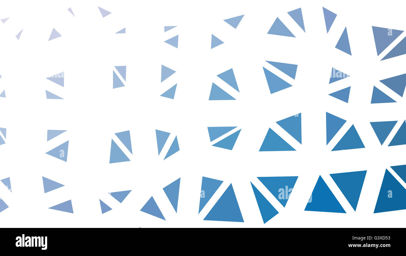 Abstract green and red gradient lowploly of many triangles background ...