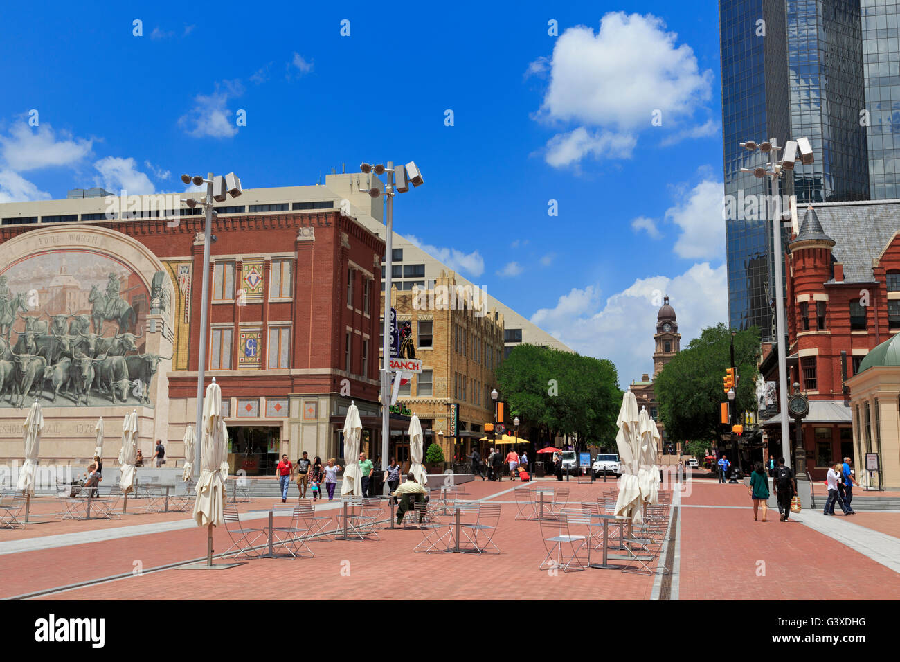 Sundance square fort worth hi-res stock photography and images - Alamy