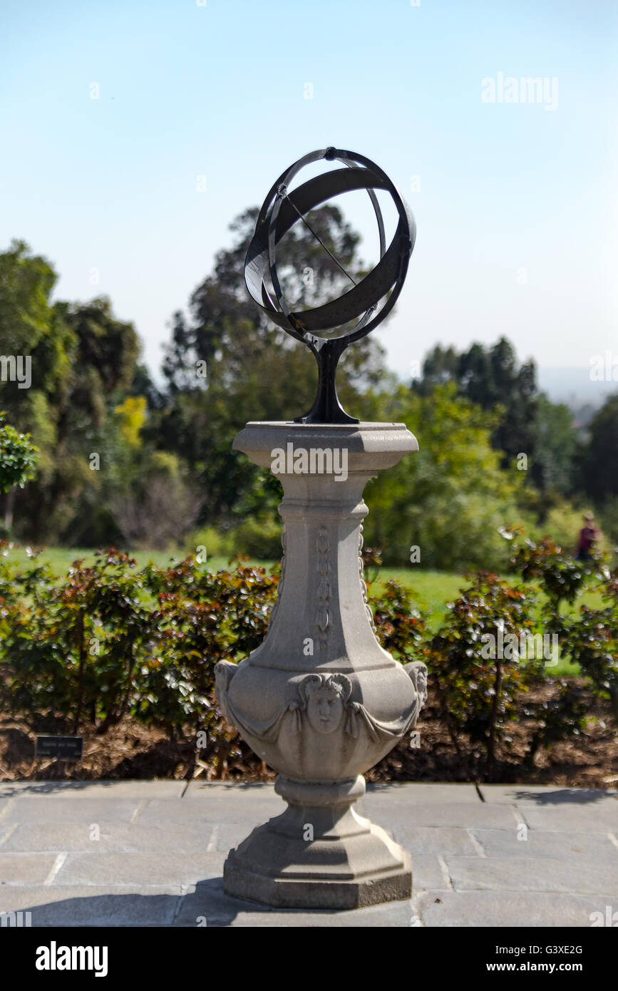 Statue at the Huntington library and Botanical Gardens Stock Photo - Alamy