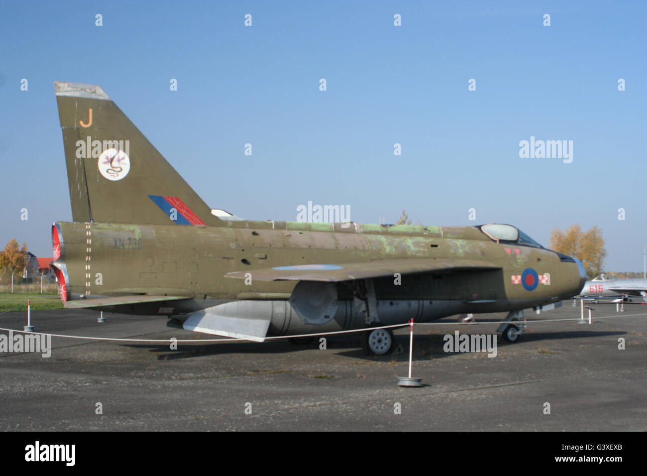 English Electric Lightning Stock Photo - Alamy