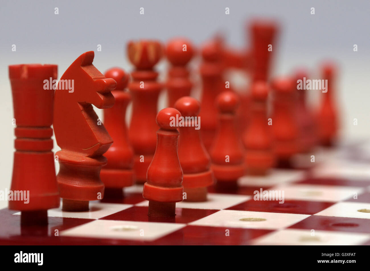 Red queen chess strategy hi-res stock photography and images - Alamy