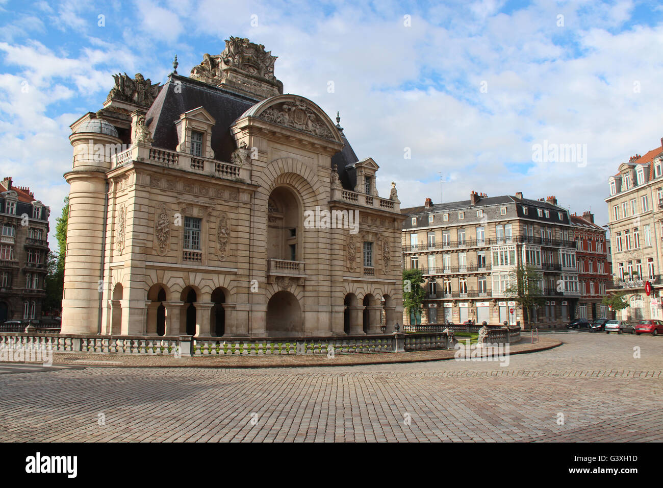 Paris gate in Lille (France Stock Photo - Alamy