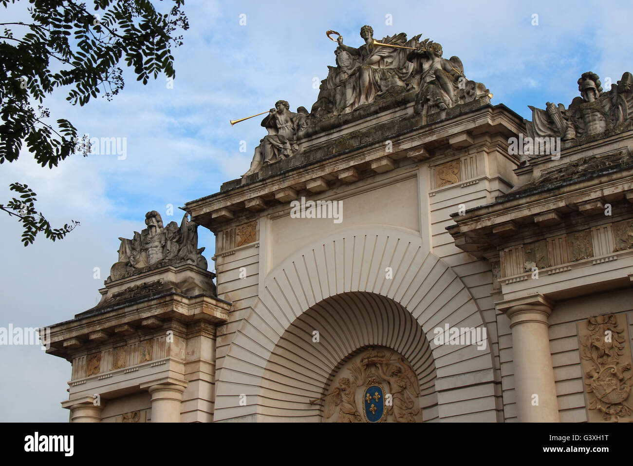 Paris gate in Lille (France Stock Photo - Alamy