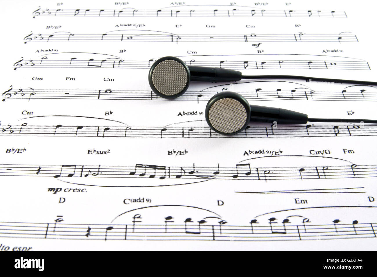 Music note a hi-res stock photography and images - Alamy
