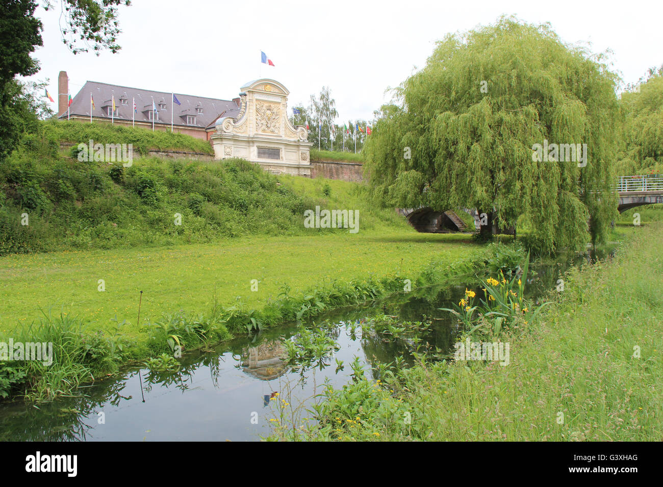Park around the citadel of Lille (France Stock Photo - Alamy